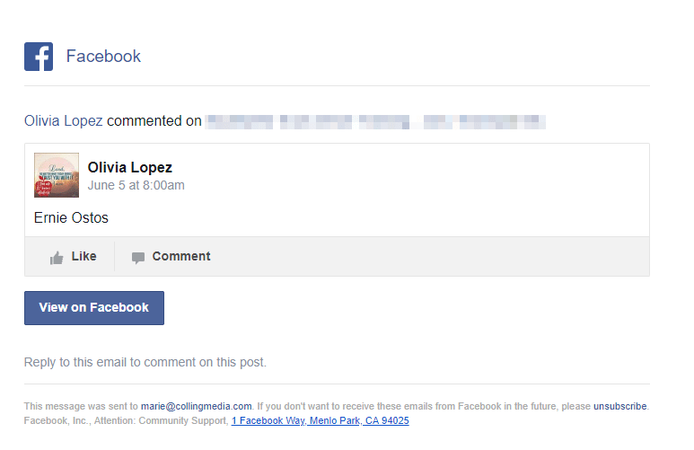 Guide to Commenting on Paid Facebook Advertisements | Colling Media