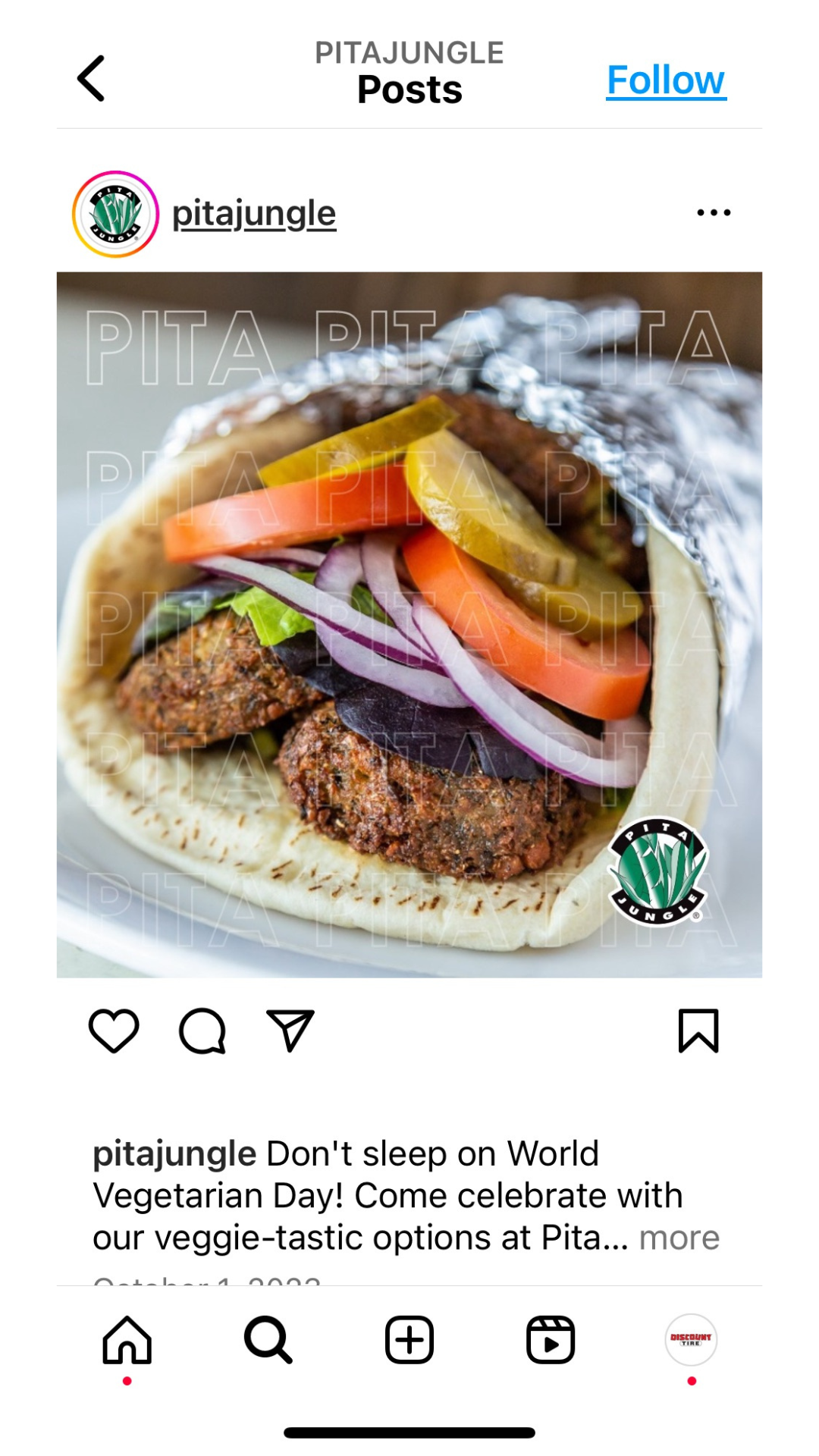 Case Study: Pita Jungle Achieves +151% Organic Social Media Impressions | Colling Media